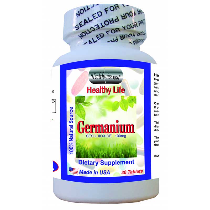 Germanium supplement - For healthy life, Stimulates Natural Killer
