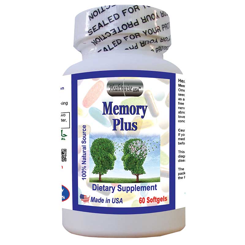 Memory supplement - Improves eyes' health and nervous system